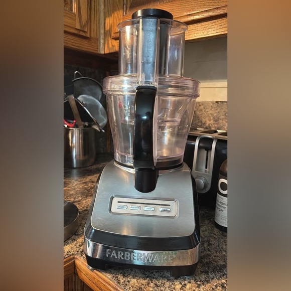 Farberware | Kitchen | Farberware Silver And Black Food Processor ...